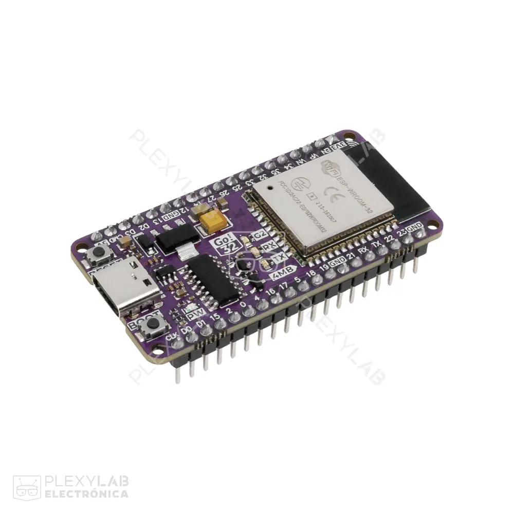 Módulo ESP32 Go!32 con WiFi Bluetooth y USB tipo C de 38 pines ESP32 ...